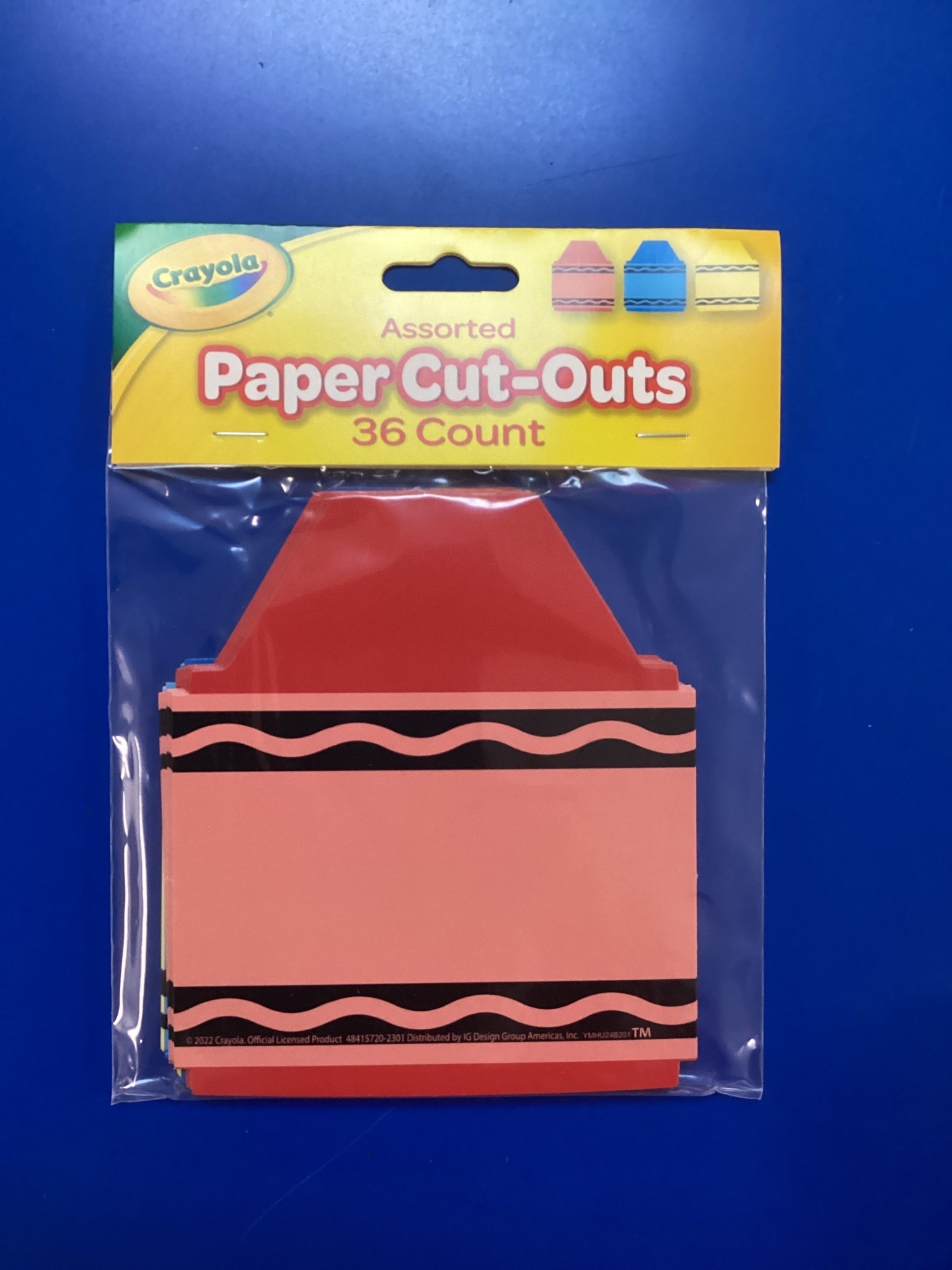 Crayola Crayons Cutouts - School Spot