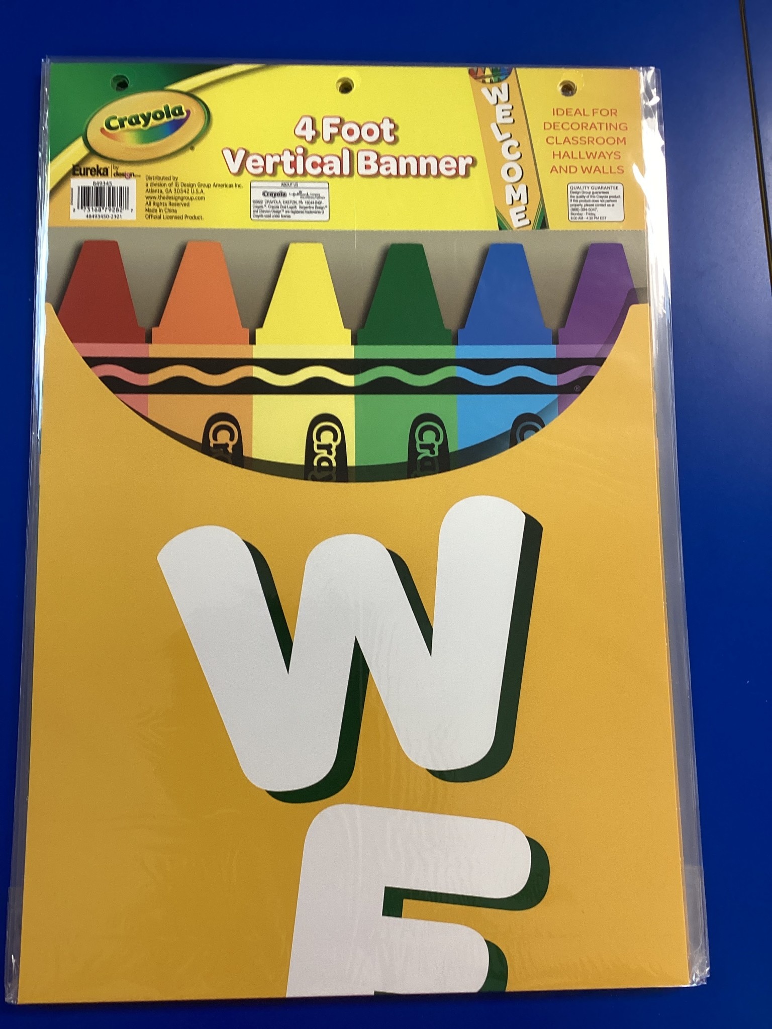 Crayola Welcome Banner - School Spot