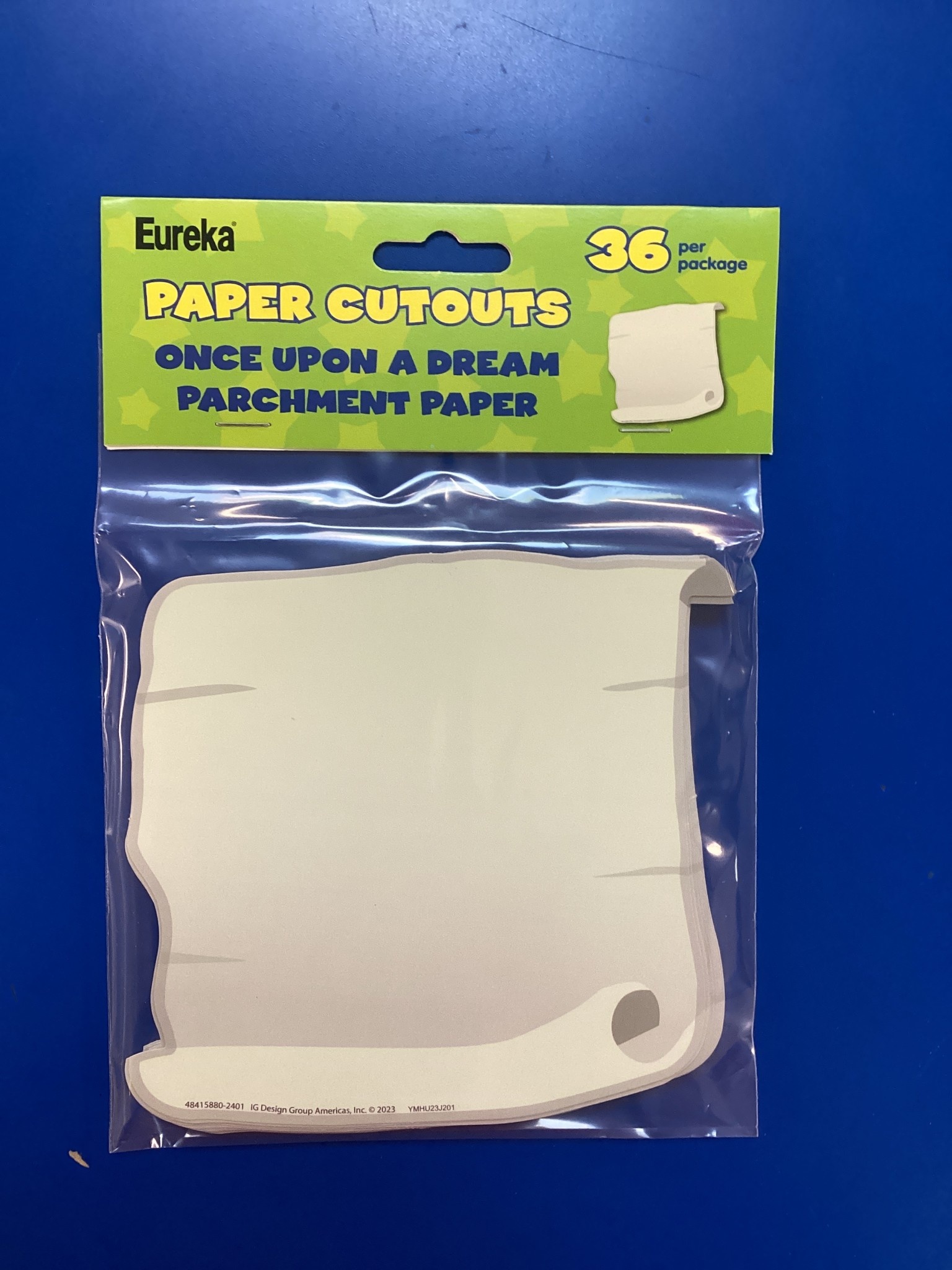 Once Upon A Dream Parchment Paper Cutouts - School Spot