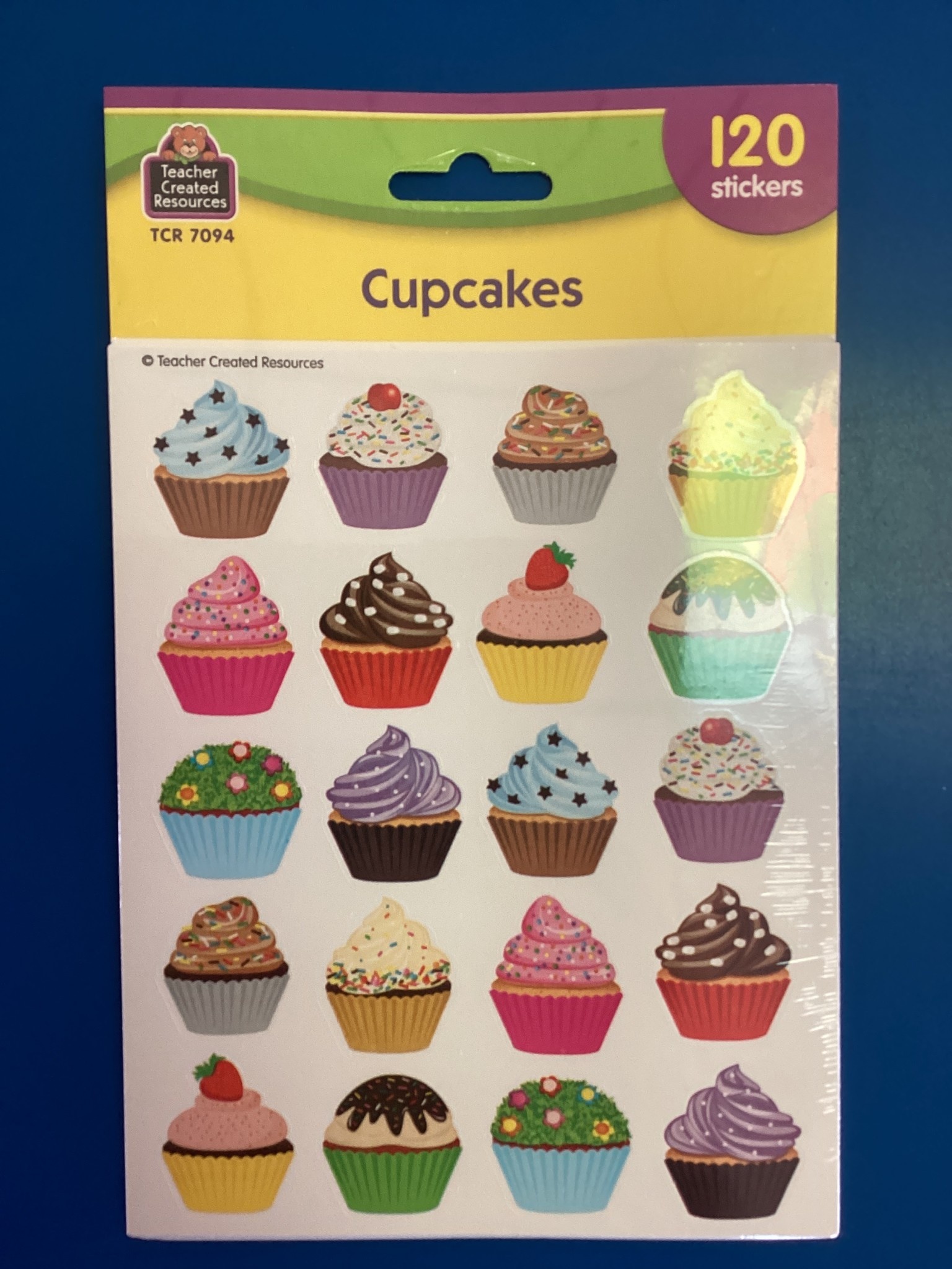 Cupcakes Stickers 120 - School Spot