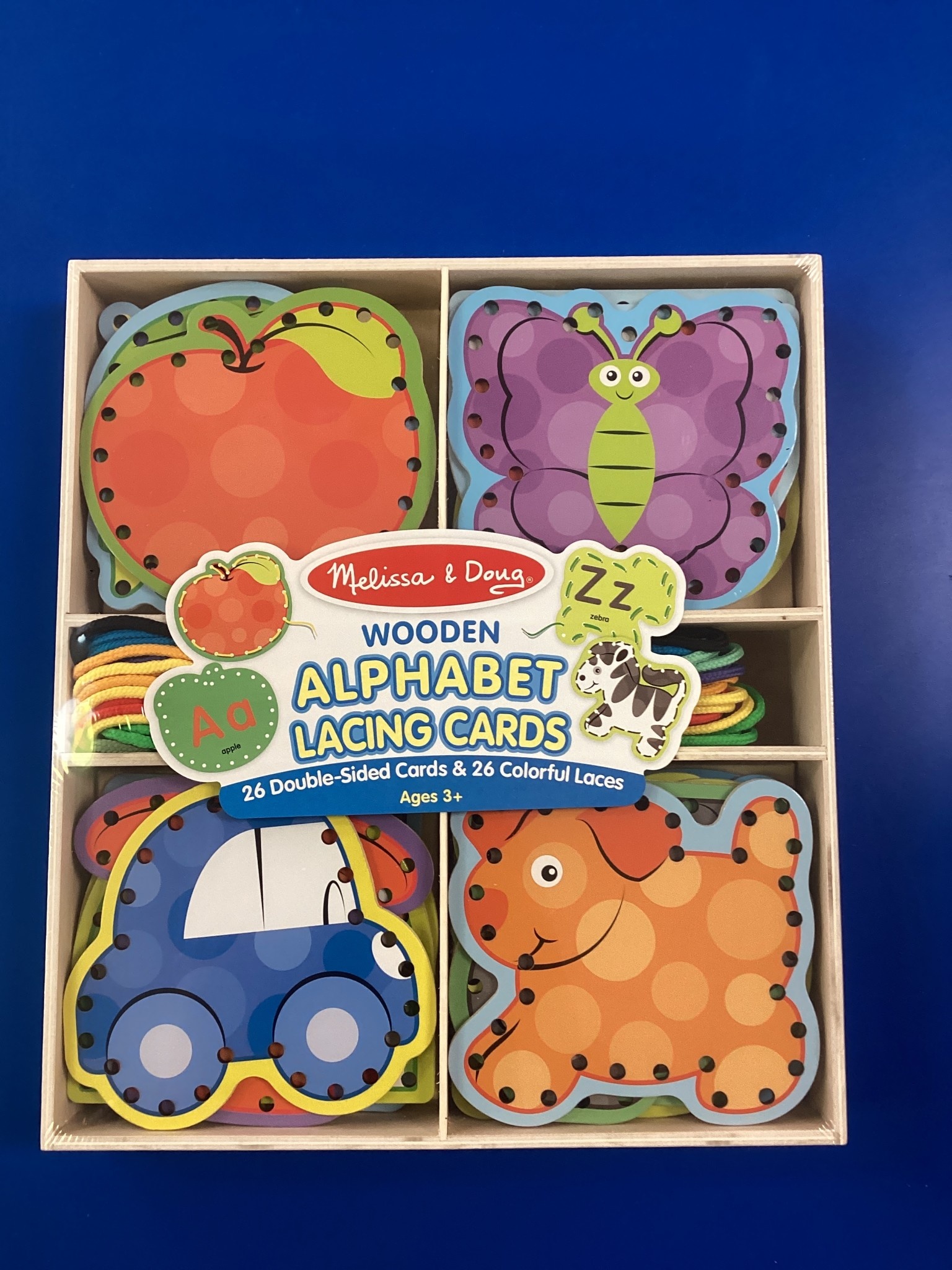 Alphabet Lacing Cards