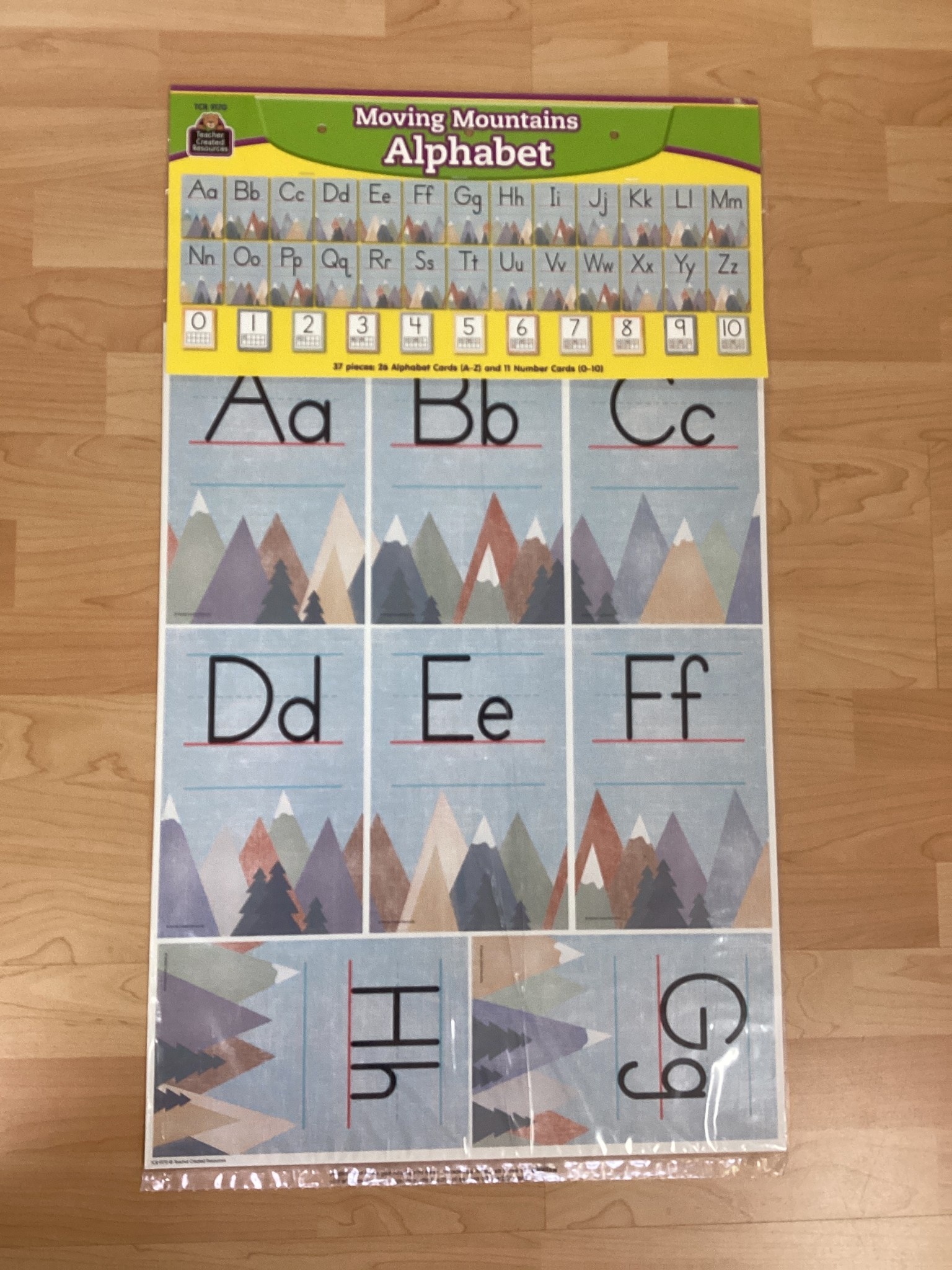 Moving Mountains Alphabet Bulletin Board - School Spot