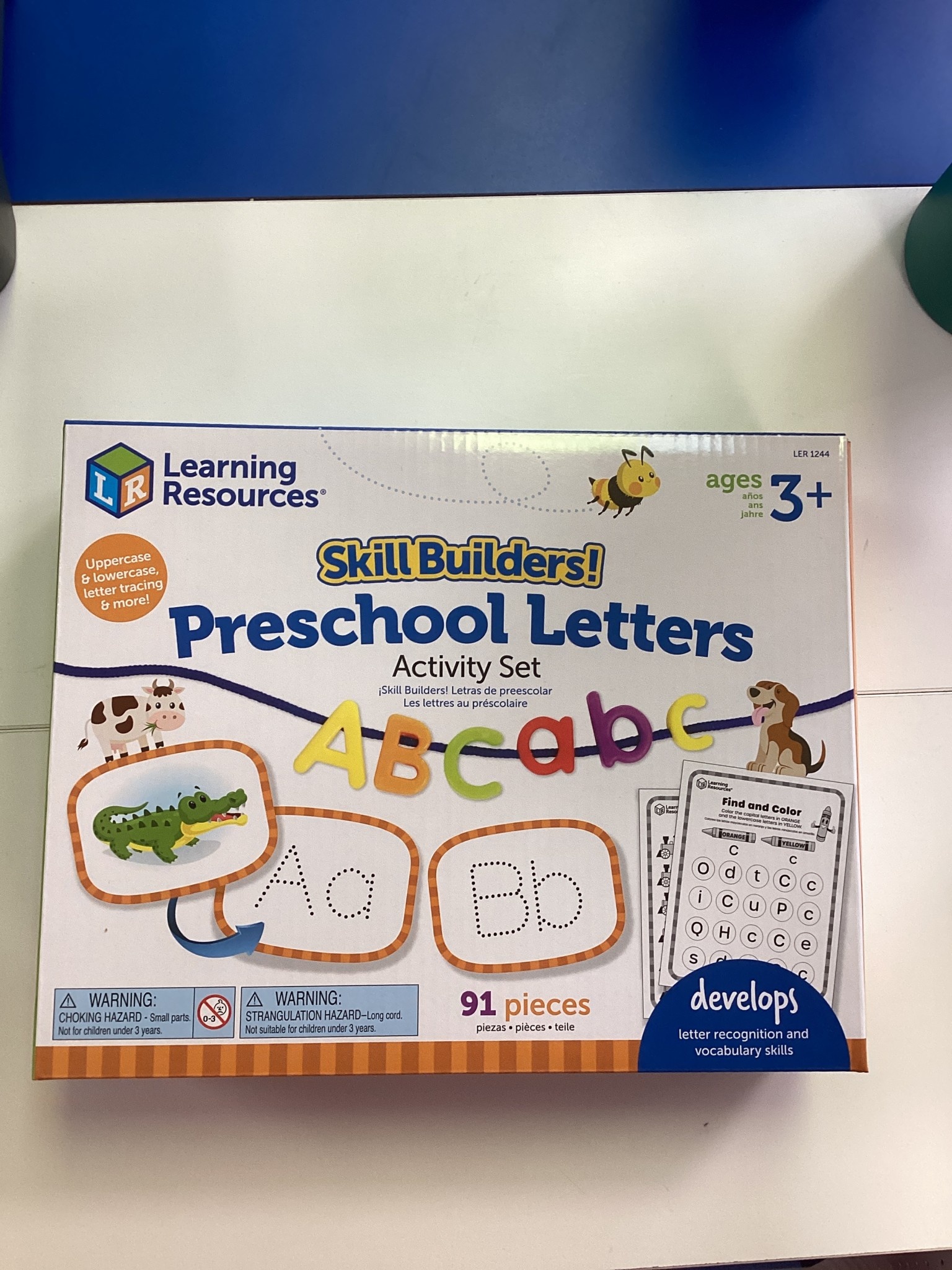Skill Builders! Preschool Letters - School Spot