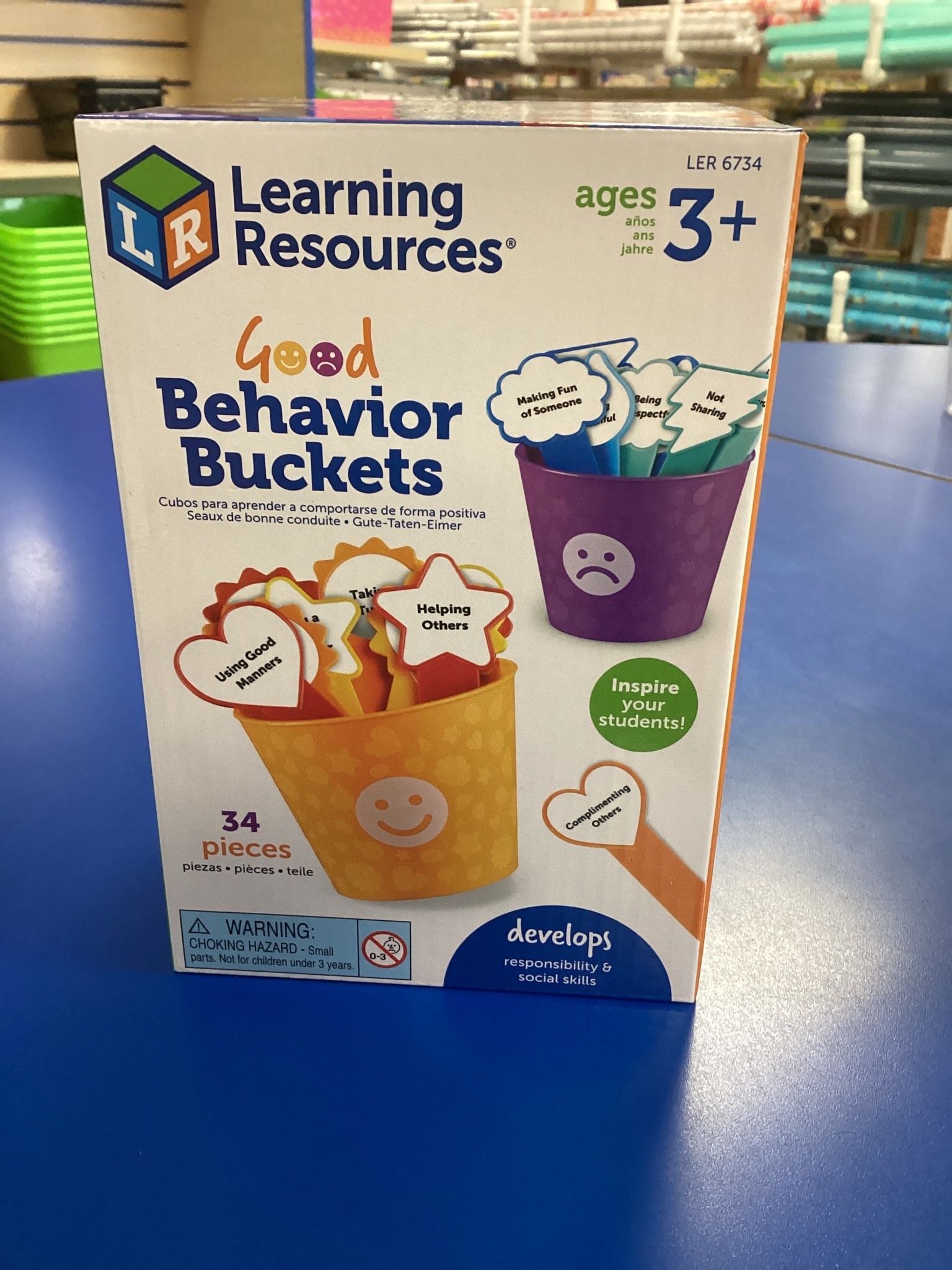 Good Behavior Buckets - School Spot