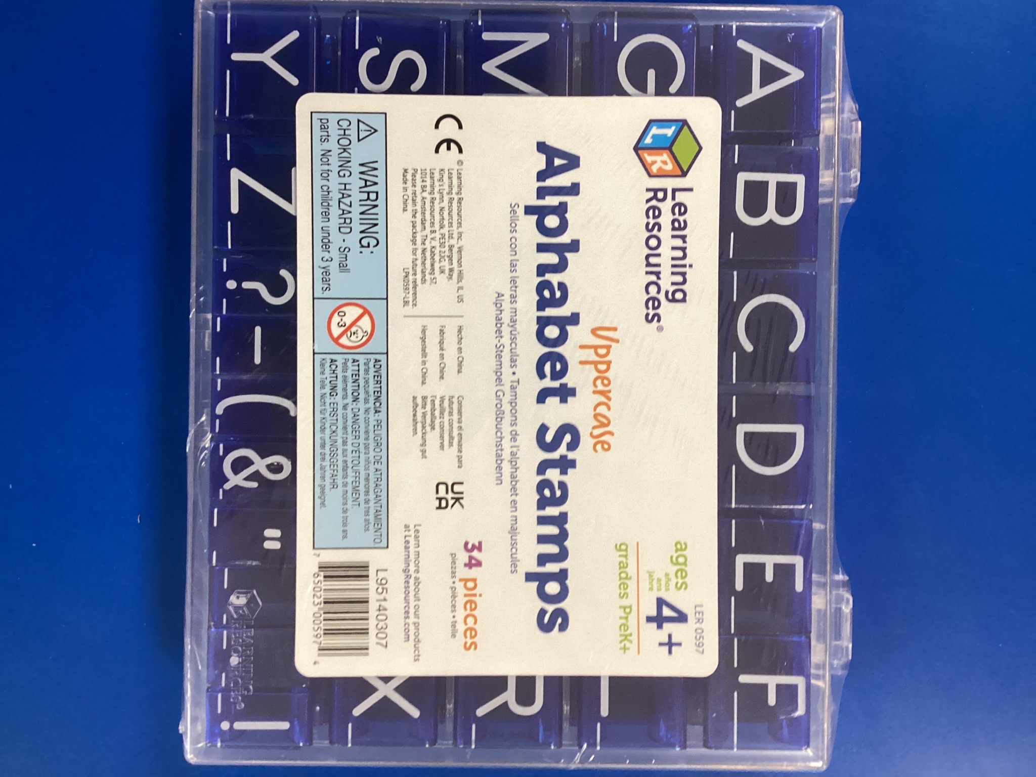 Uppercase Alphabet Stamps - School Spot