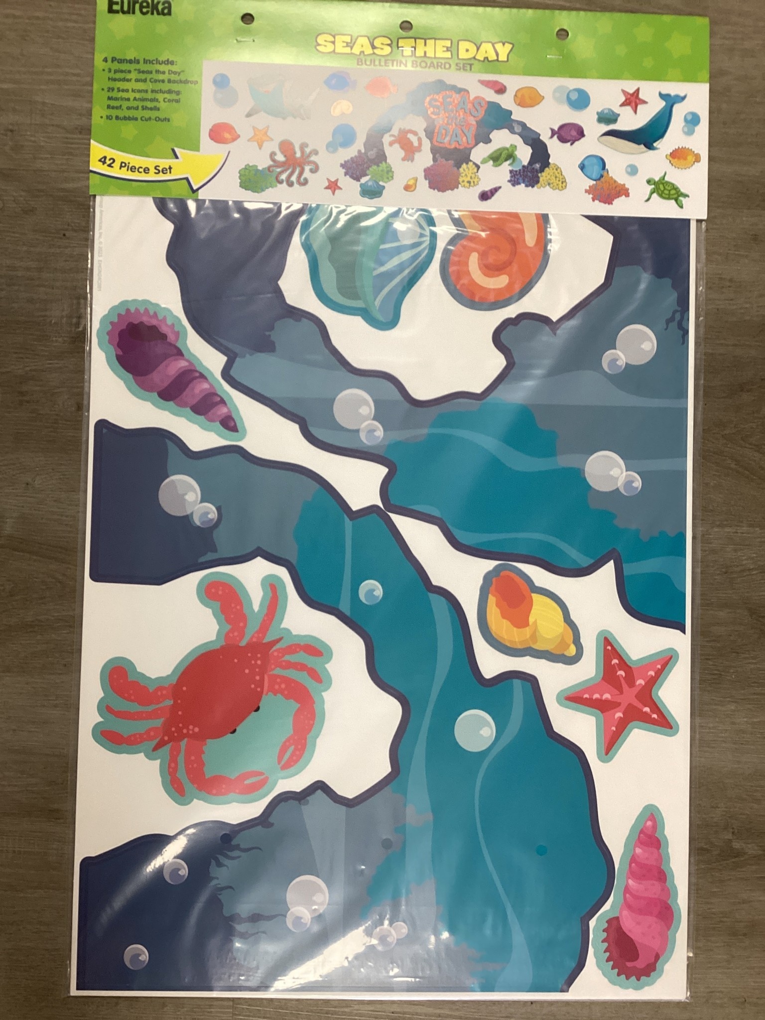 Seas the Day Bulletin Board Set - School Spot
