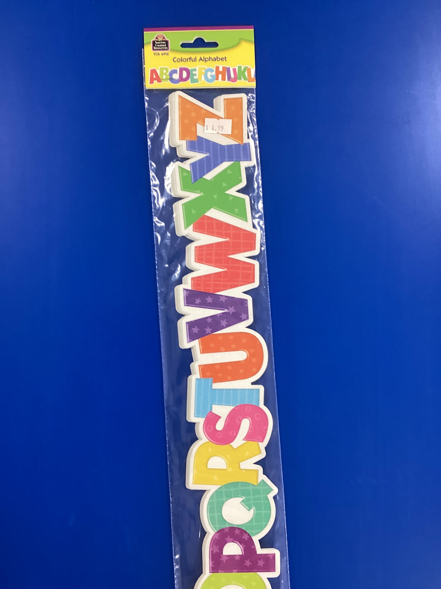 Colorful Alphabet Border 35’ - School Spot