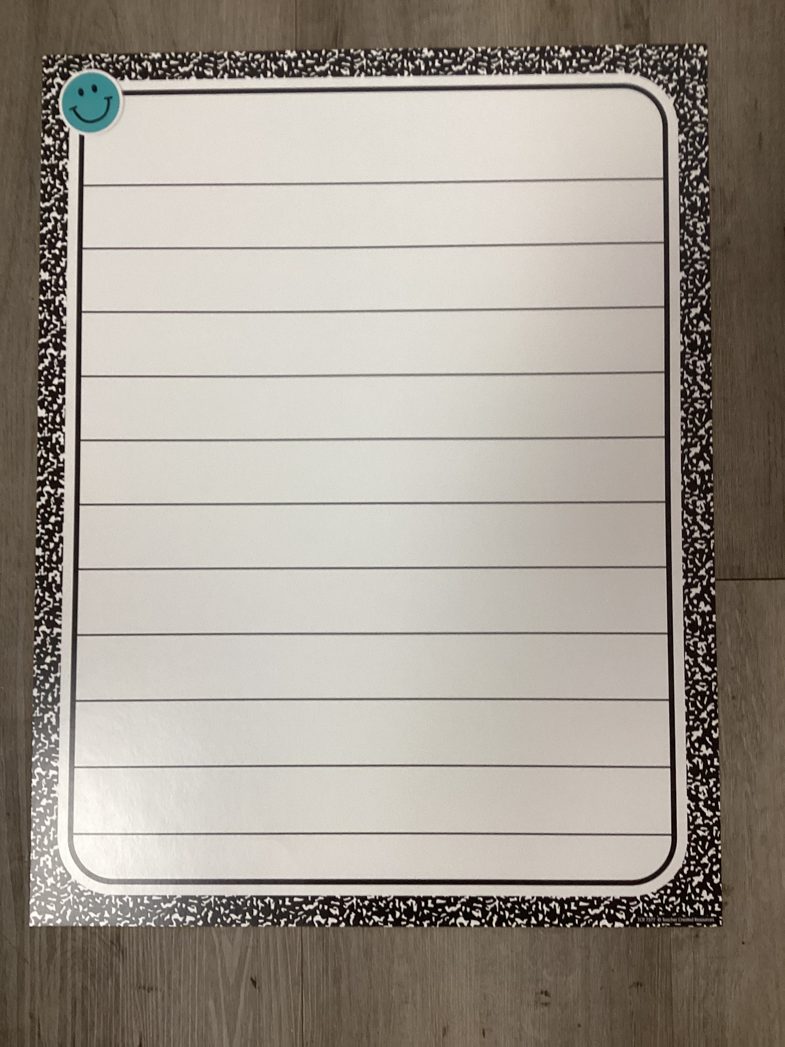 Cool for School Lined Chart - School Spot