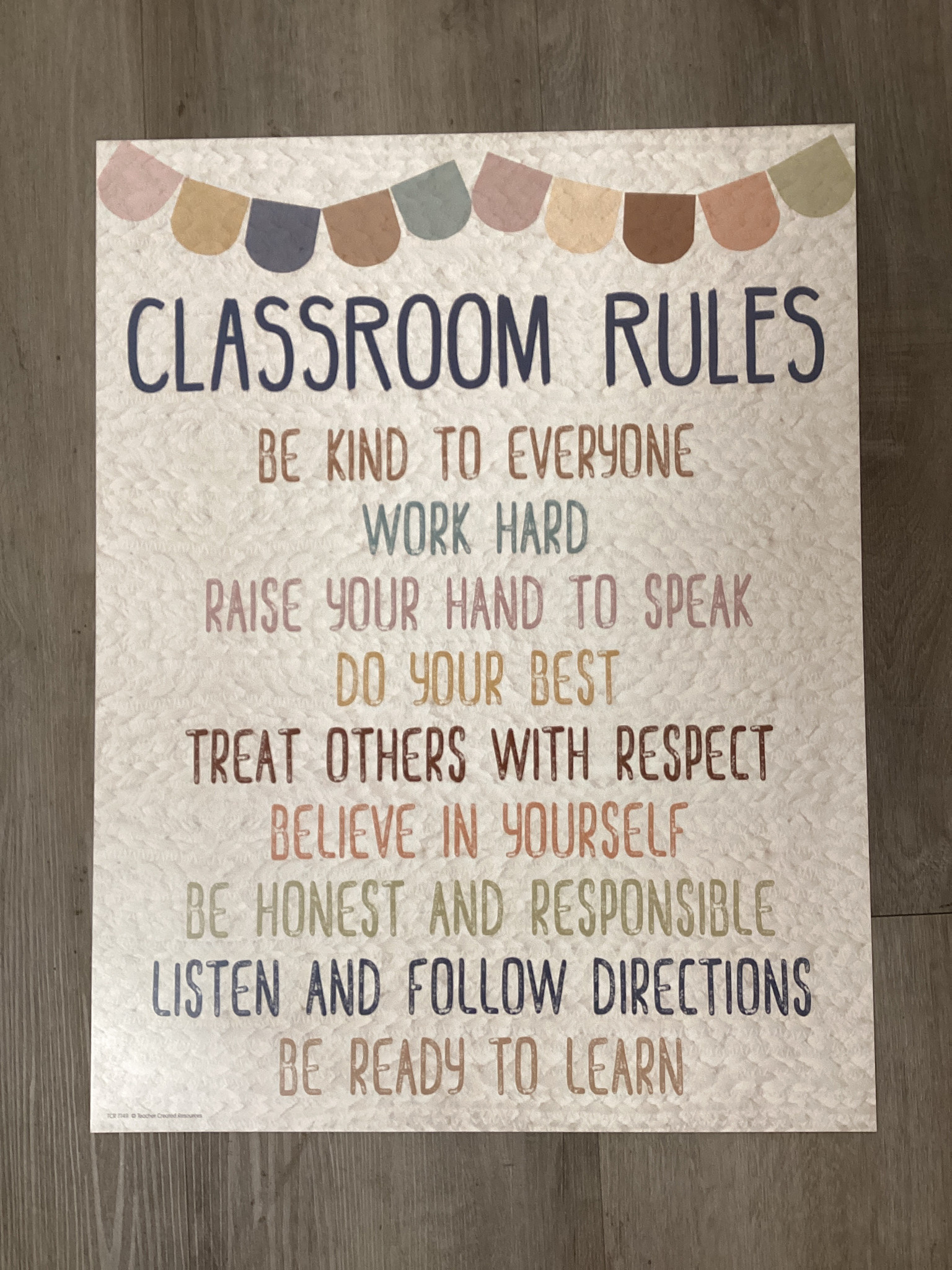 Everyone Is Welcome Classroom Rules Chart - School Spot