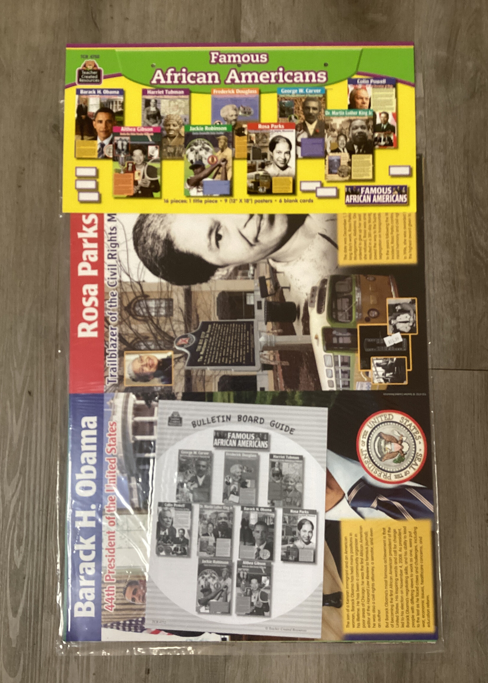 Famous African Americans Bulletin Board Display Set - School Spot
