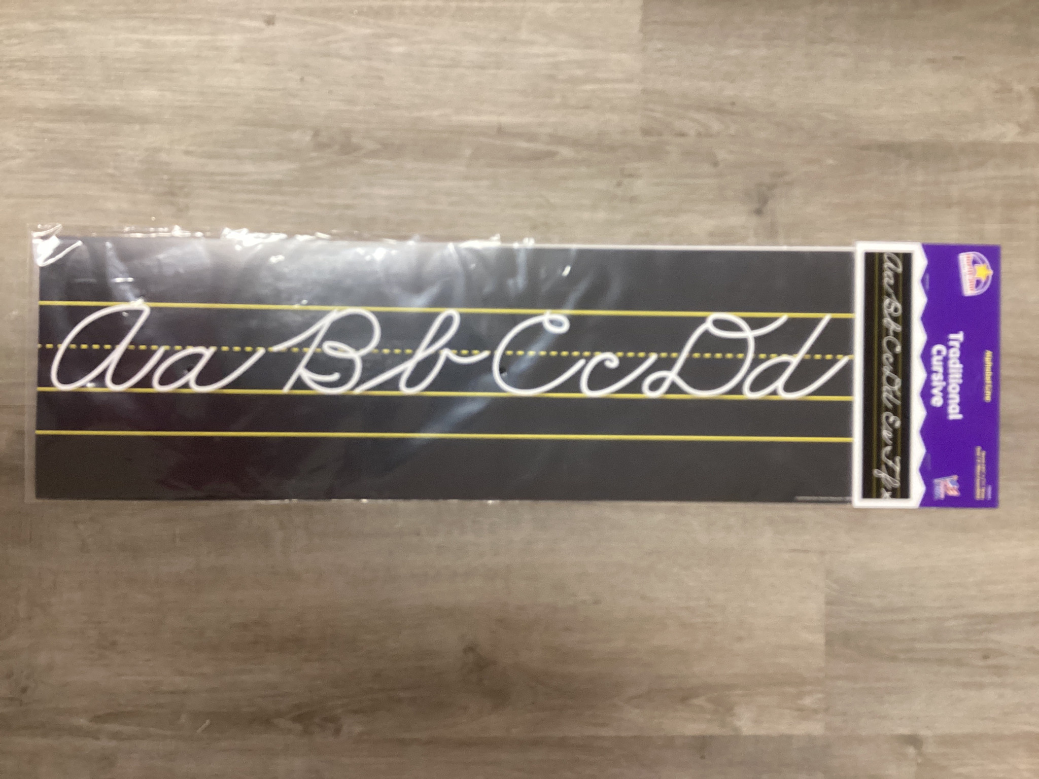 Traditional Cursive Alphabet Line - School Spot