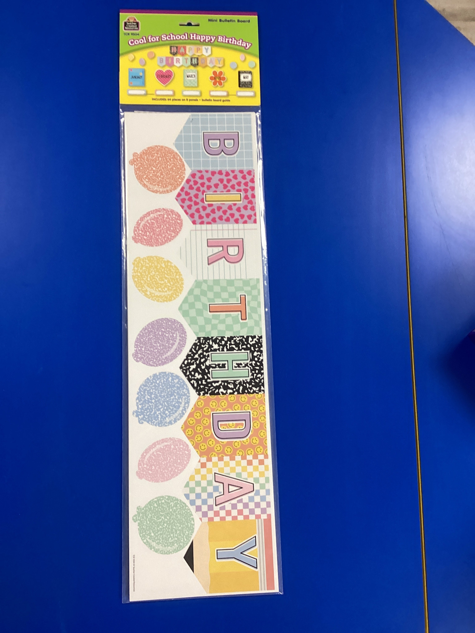 Cool for School Happy Birthday Mini Bulletin Board - School Spot