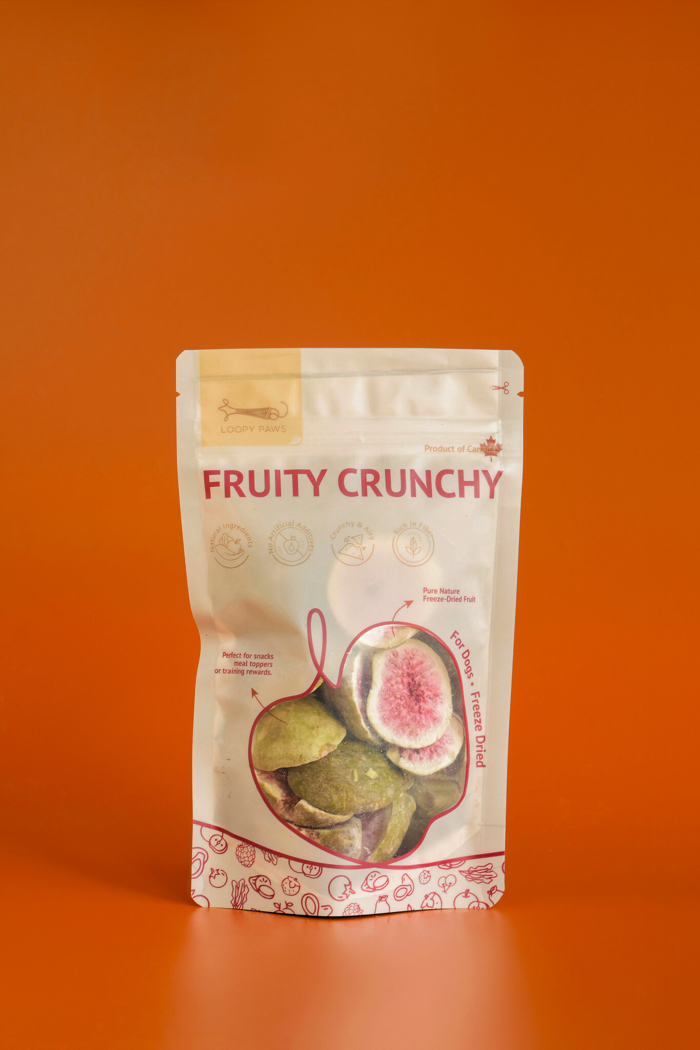 Loopypaws Loopy Paws Freeze Dried Fruity Crunchy Figs 30g - Bodega Pets ...