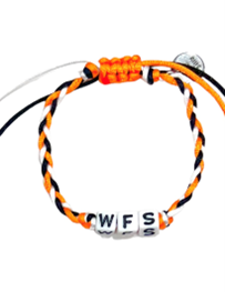 Box Braid Bracelet W WFS - Woodberry School Store