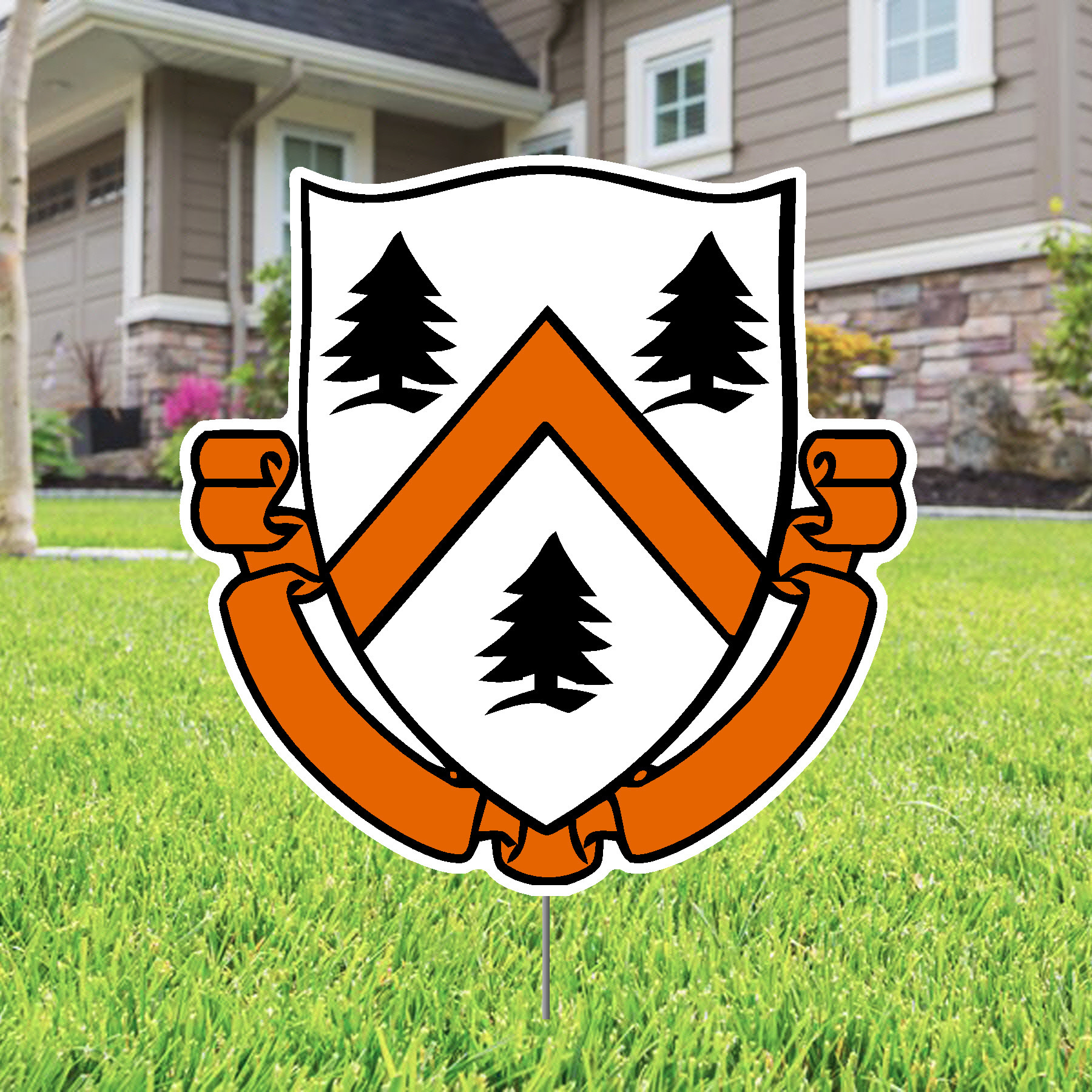 School Shield Yard Sign - Woodberry School Store