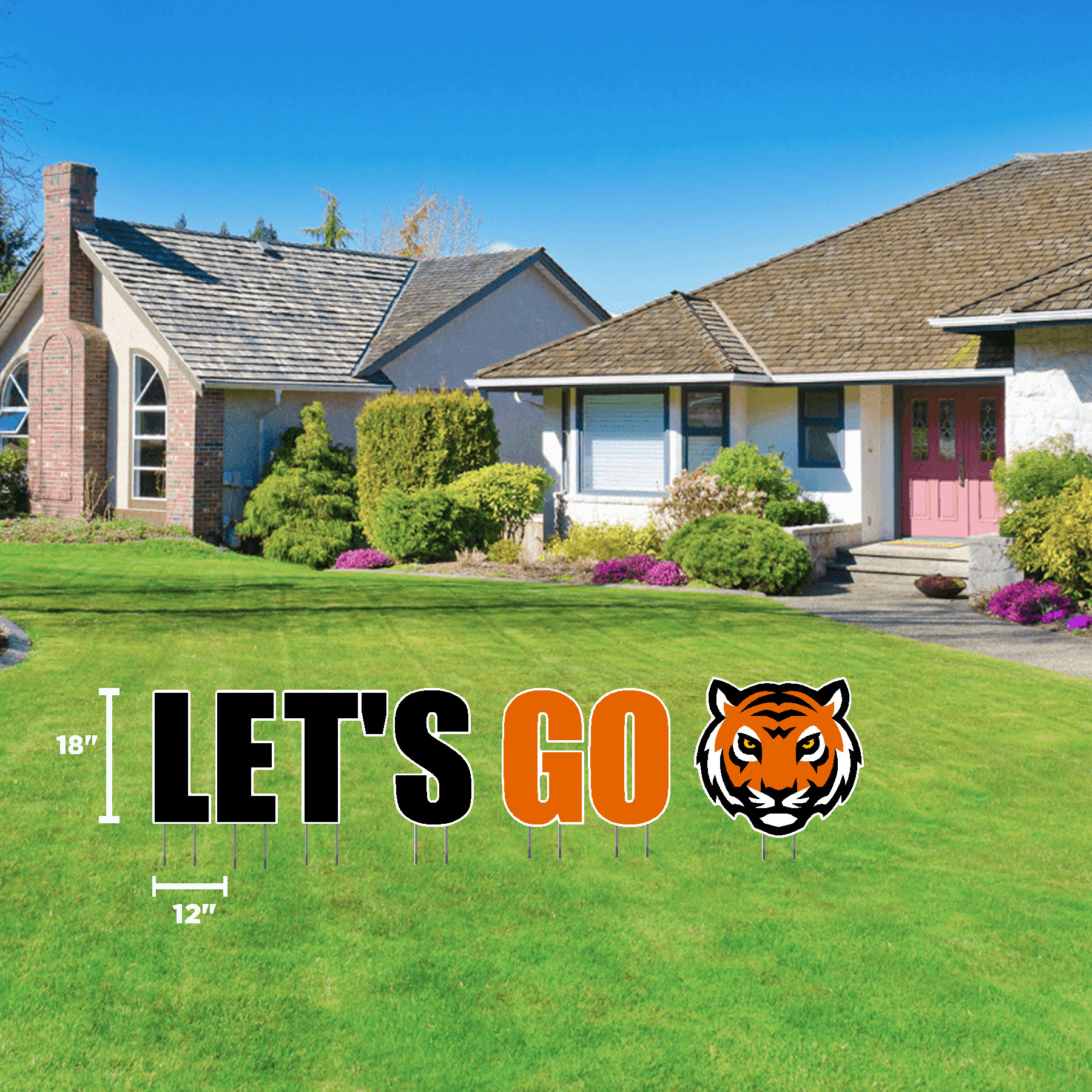 Let's Go Yard Sign - Large - Woodberry School Store