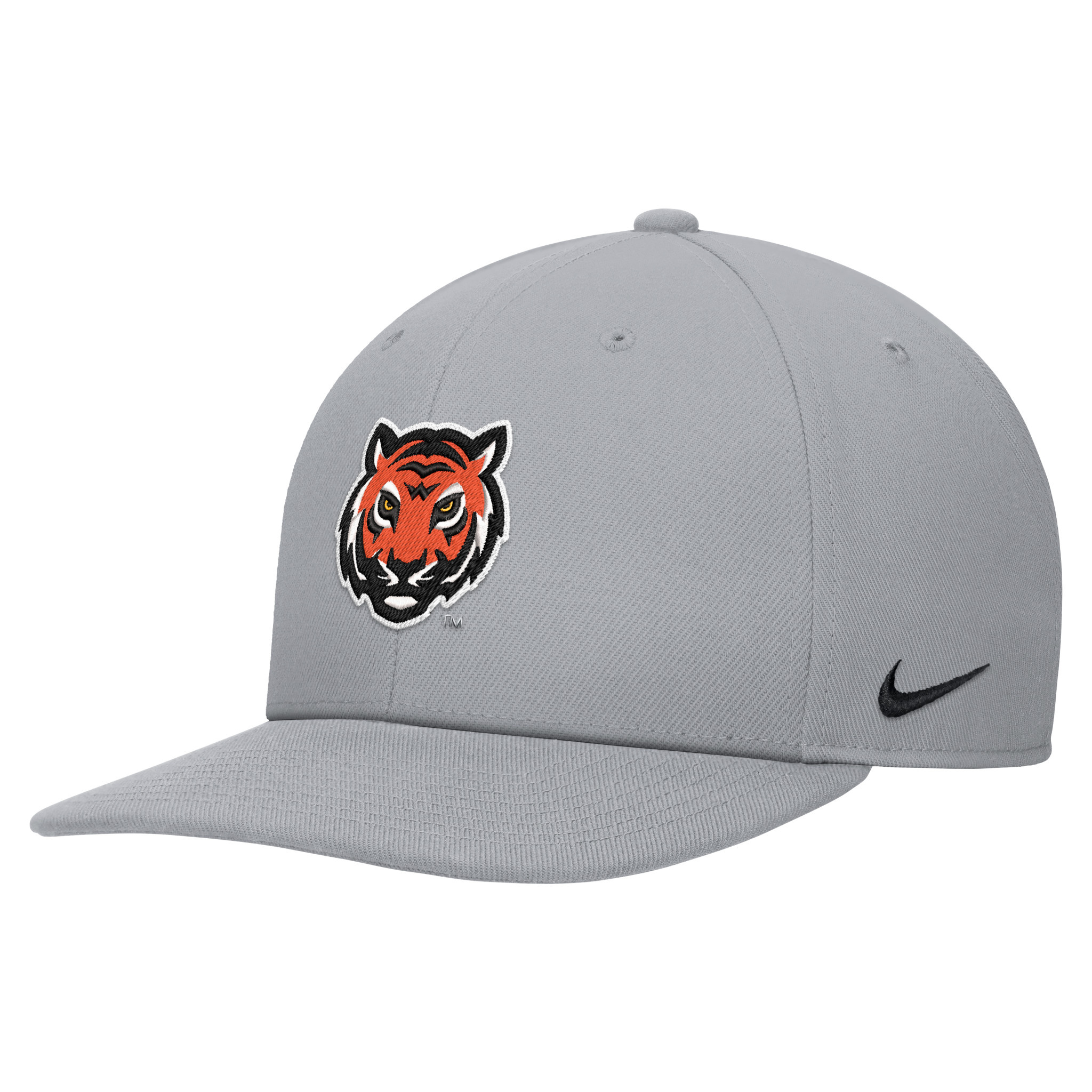 Nike Dri Fit Pro Structured Snapback Hat Tiger Head - Woodberry School ...