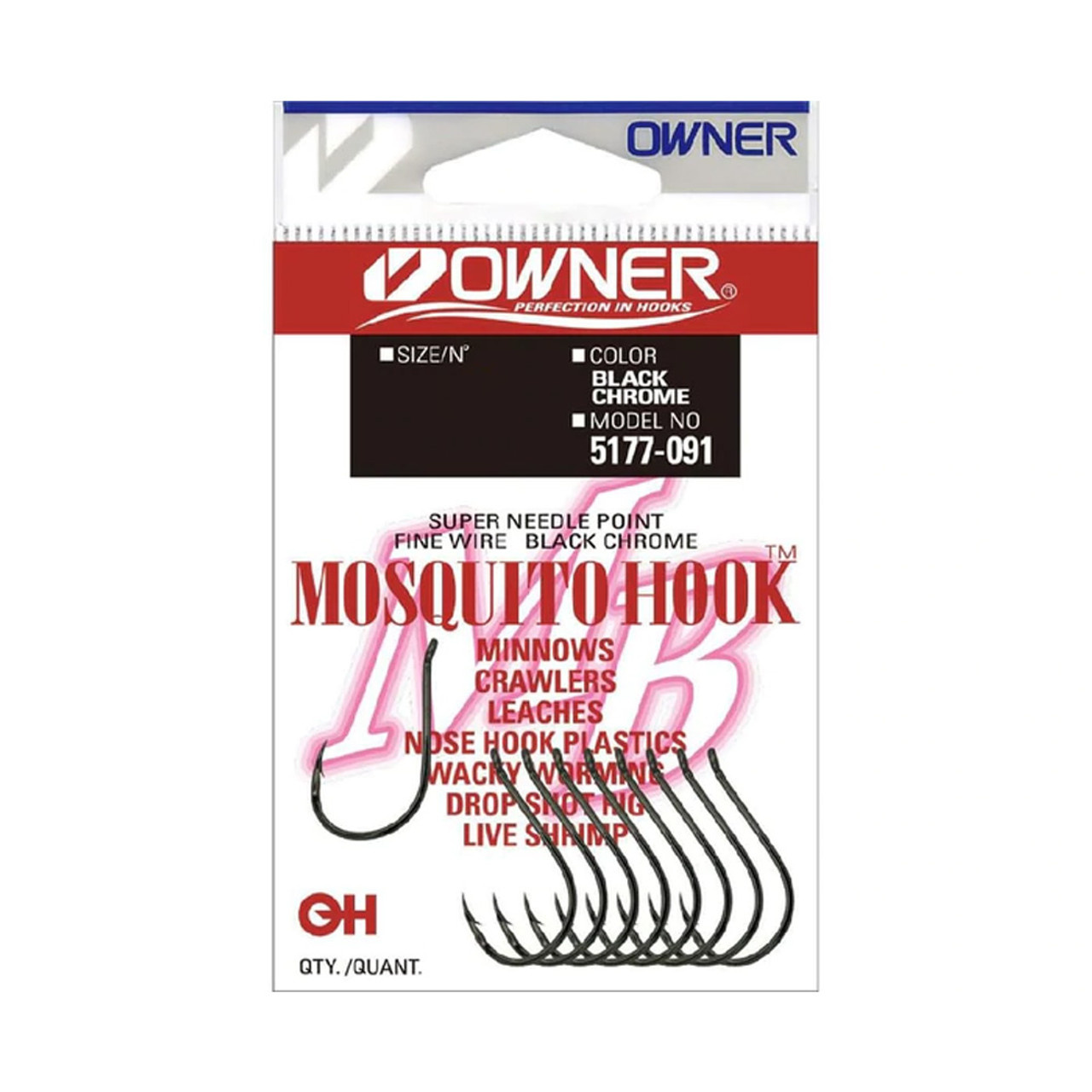 OWNER Mosquito Hooks - Port Kennedy Cycles and Fishing