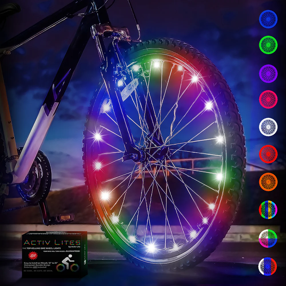 LED Ultra Bright Waterproof Wheel Lights Port Kennedy Cycles and Fishing