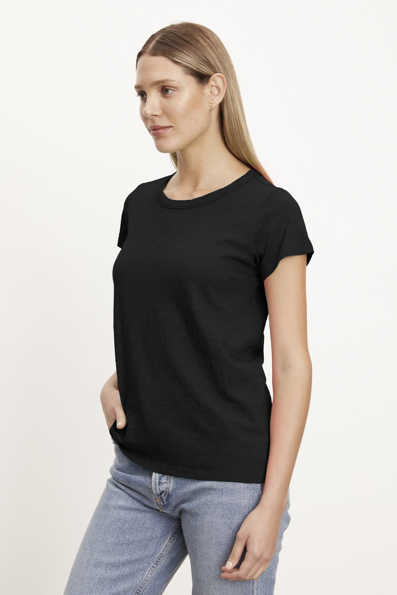 Velvet Tressa city slub crew - Crabapple Clothing Company