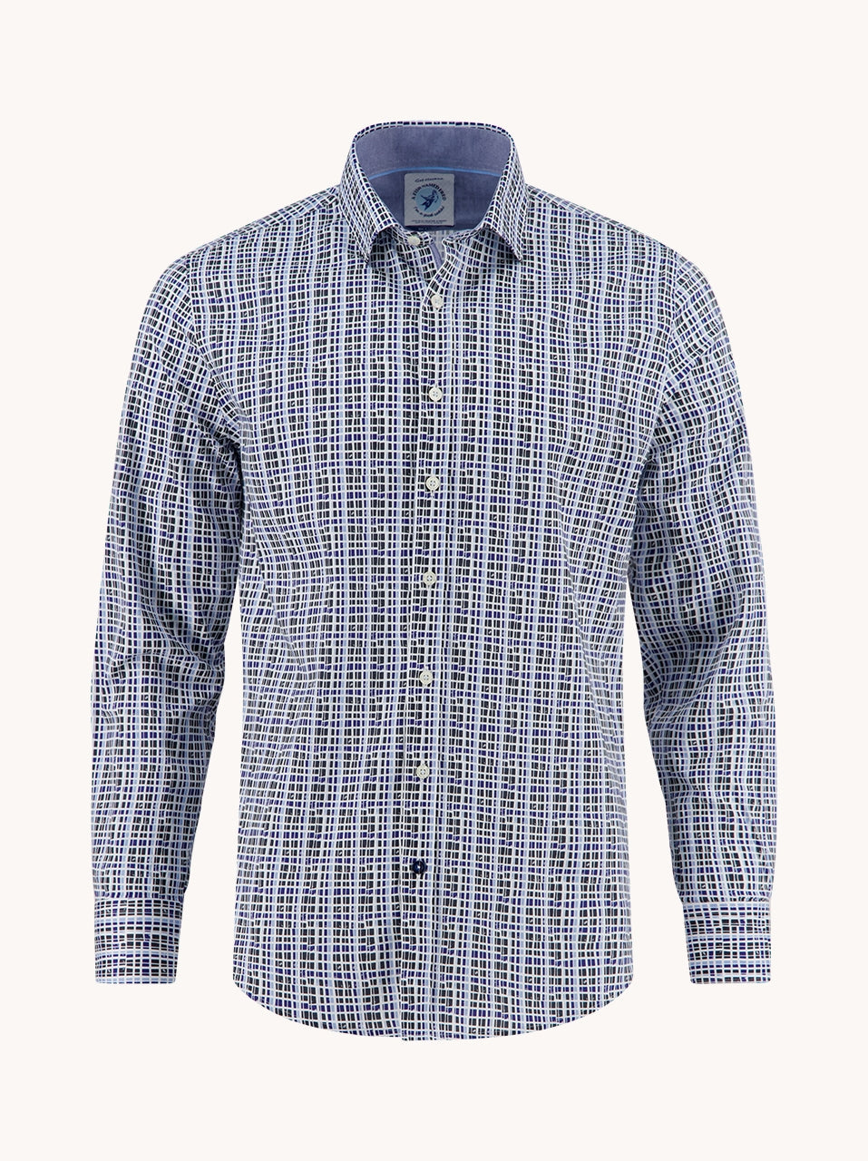 Chemise A Fish Named Fred - Motif décalé - Lacroix espace boutique inc.