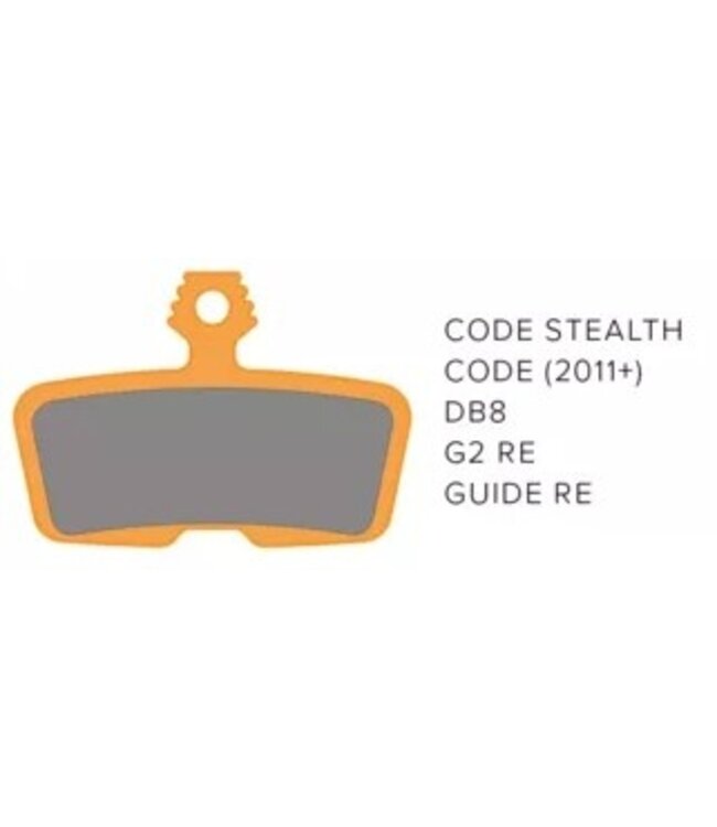 Sram Brake Pad Code 2011+ Metal Replacement | Fanatyk Co - FanatykCo ...