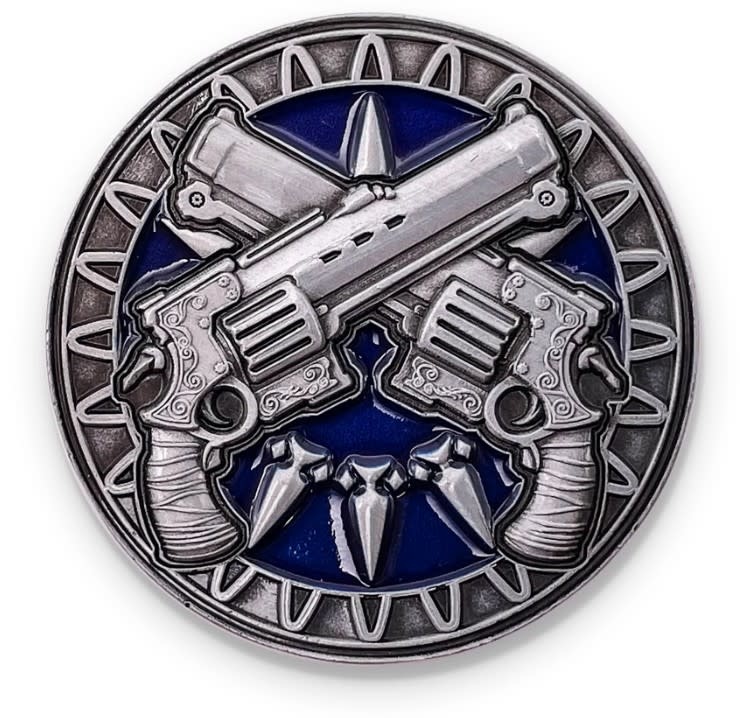 Single 50mm Class Coin - Gunslinger - Sanctum Games