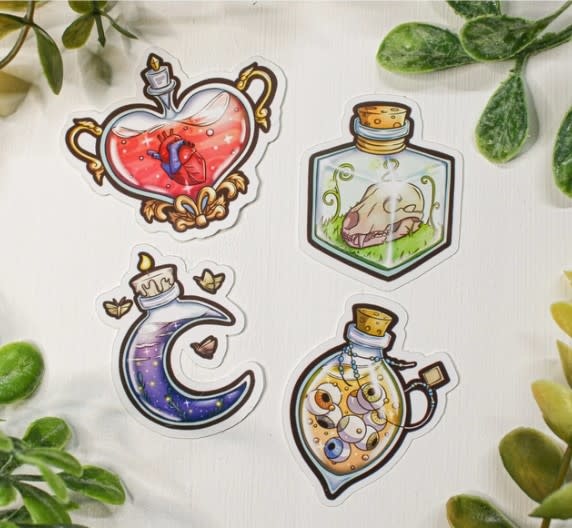 Potion Stickers: Set 2 - Sanctum Games