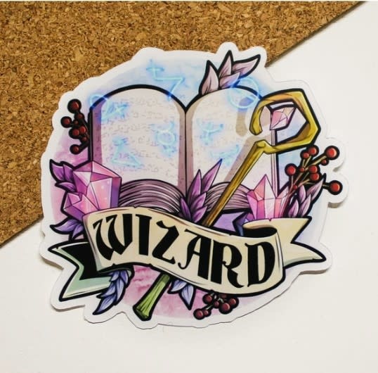 Wizard Class Sticker - Sanctum Games