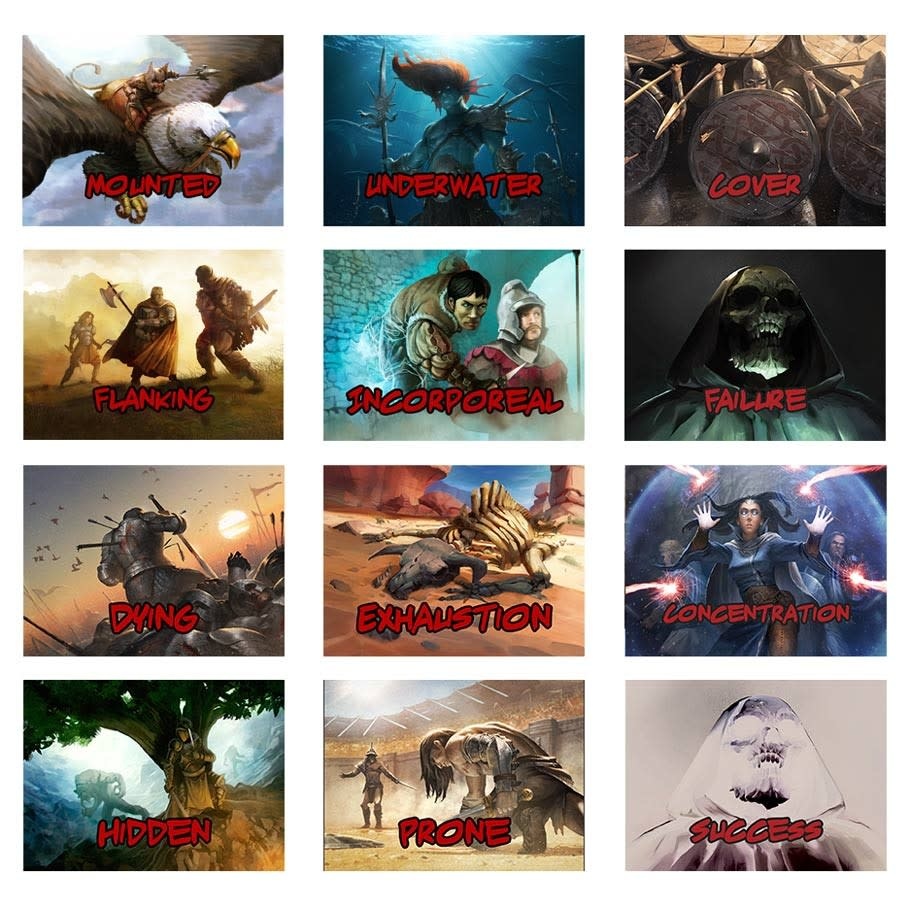 D&D 5E: RPG Combat Cards - Sanctum Games