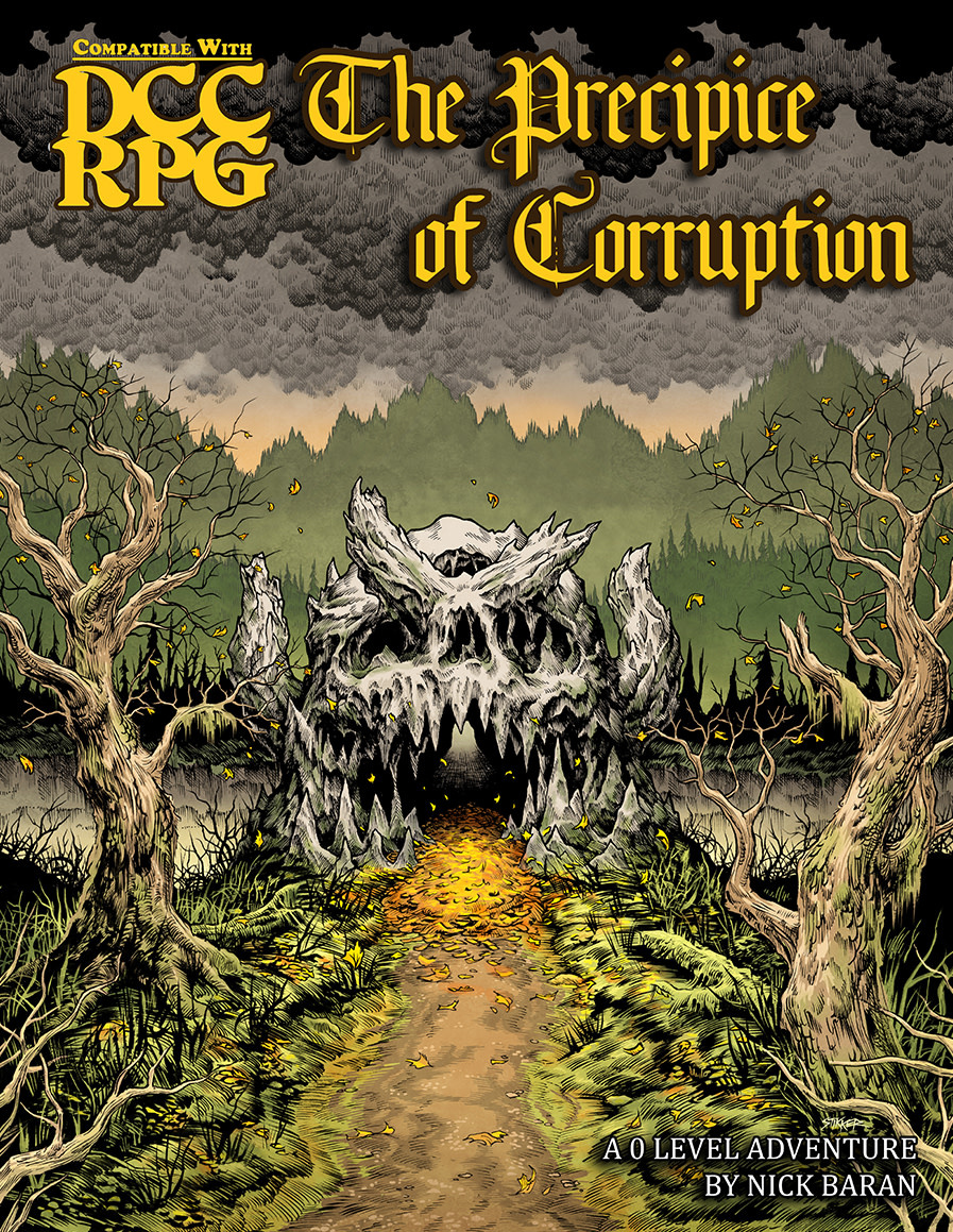 The Precipice of Corruption (DCC RPG Compatible) - Sanctum Games