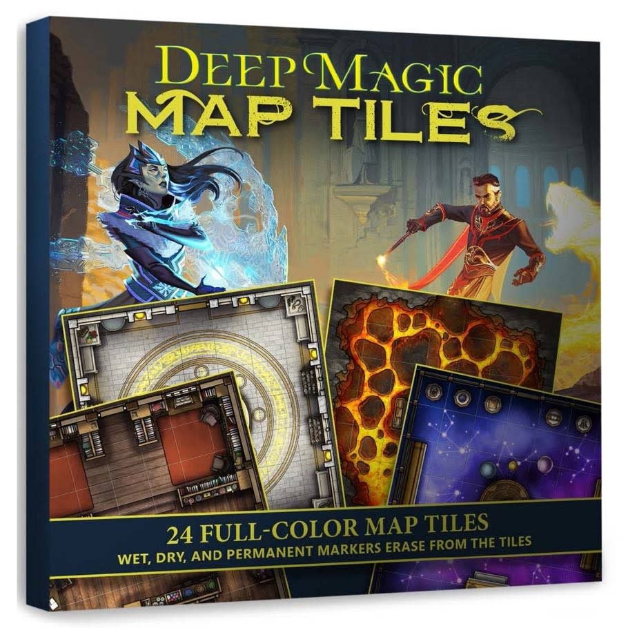 Deep Magic: Arcane Map Tiles - Sanctum Games
