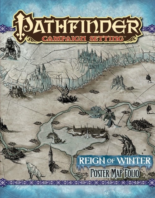 Pathfinder: Reign of Winter Poster Map Folio - Sanctum Games