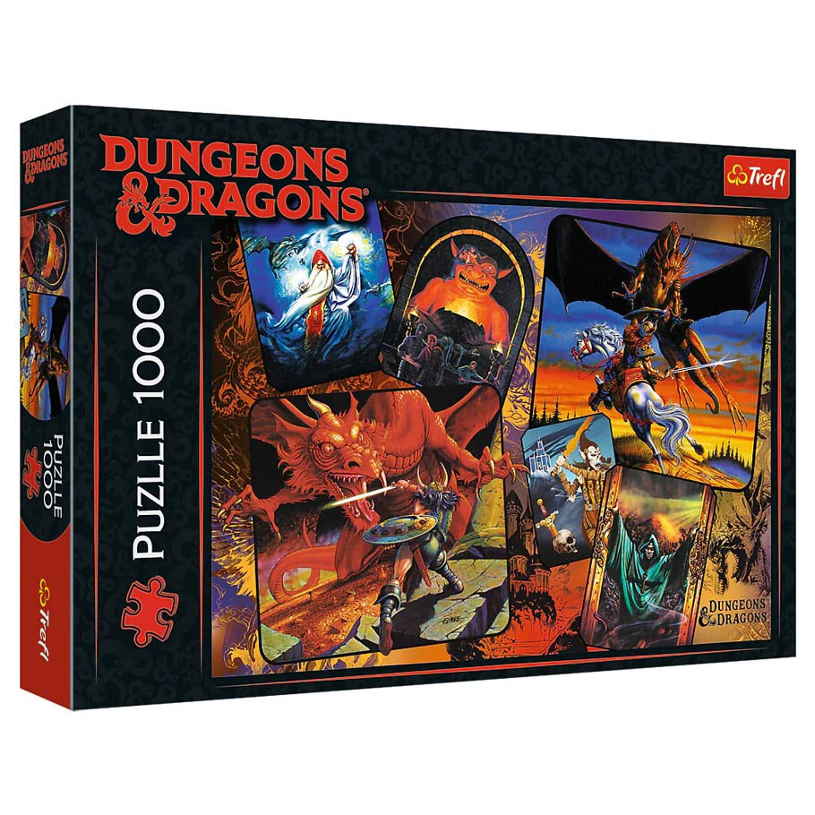The Origins of Dungeons & Dragons 1000 Piece Puzzle - Sanctum Games
