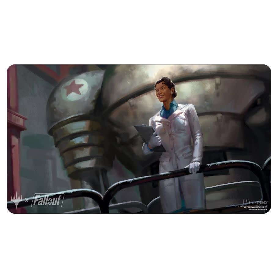 Playmat: Magic the Gathering: Fallout: Dr. Madison Li - Sanctum Games
