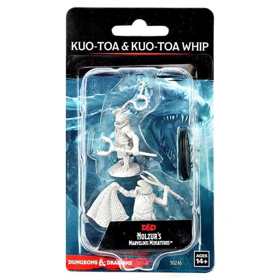D&D: Nolzur's Marvelous Miniatures: Kuo-Toa & Kuo-Toa Whip - Sanctum Games