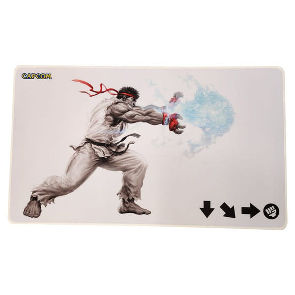 Stitched Edge Playmat: Street Fighter V: Hadoken - Sanctum Games