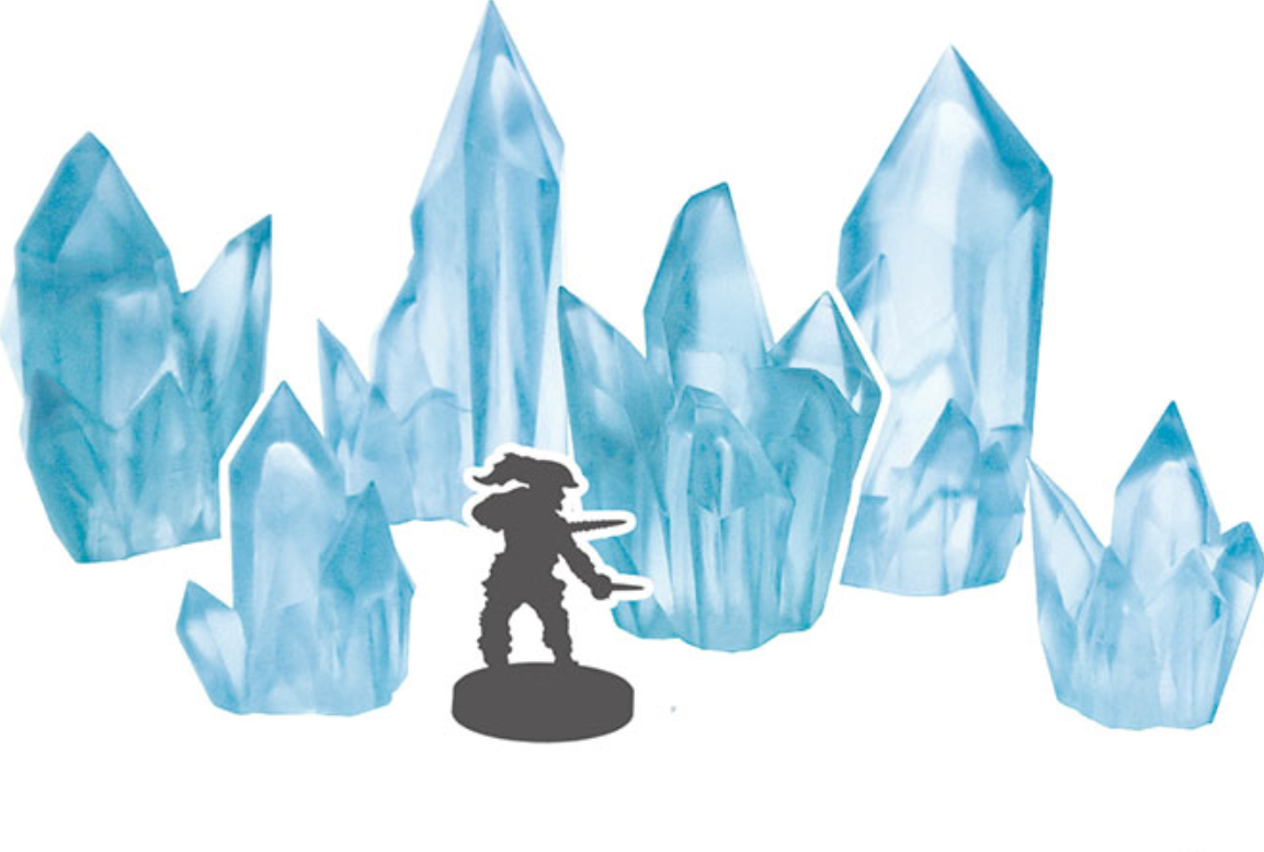 Monster Scenery: Ice Crystals - Sanctum Games