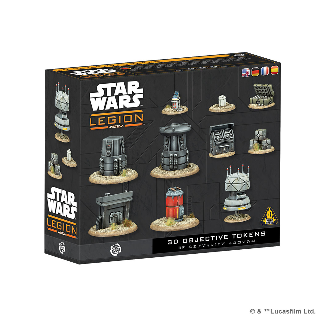 PRERELEASE Star Wars: Legion: 3D Objective Tokens - Sanctum Games