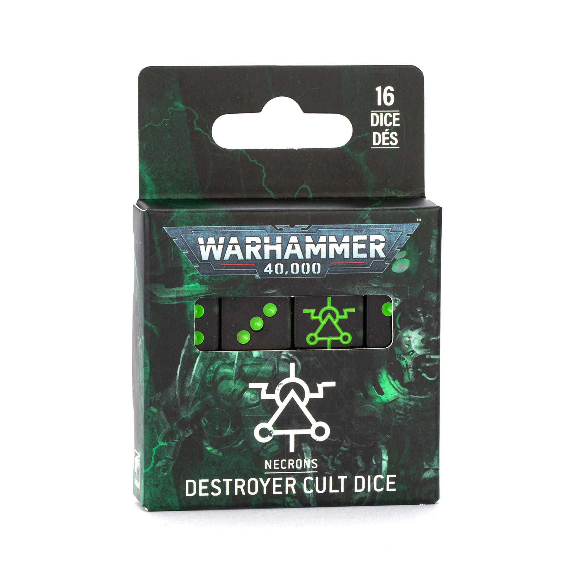 Warhammer 40K: Necrons: Destroyer Cult Dice - Sanctum Games