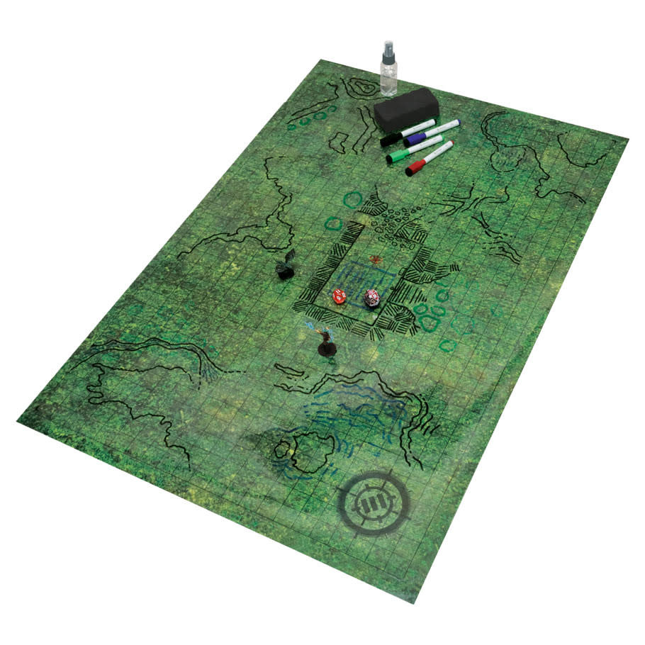 Enhance: Grid Mat: Grass - Sanctum Games