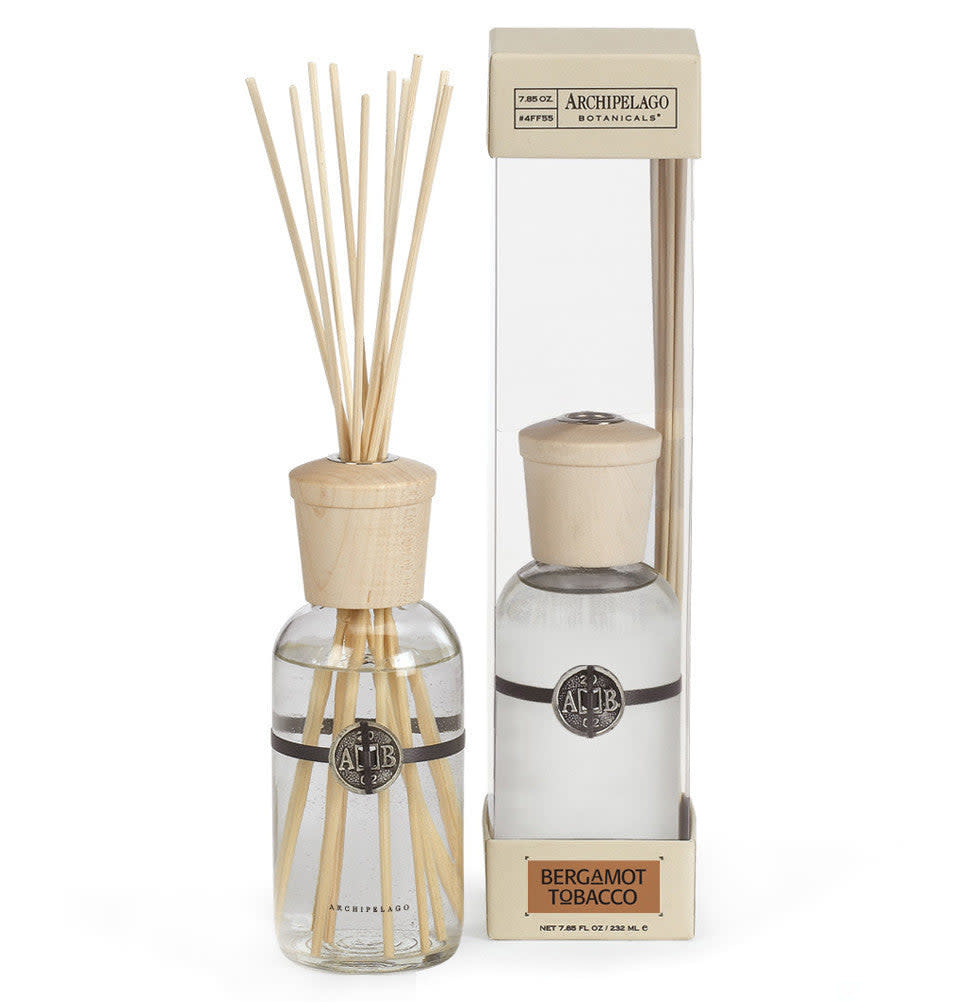 Bergamot Tobacco Reed Diffuser - The Periwinkle Shoppe