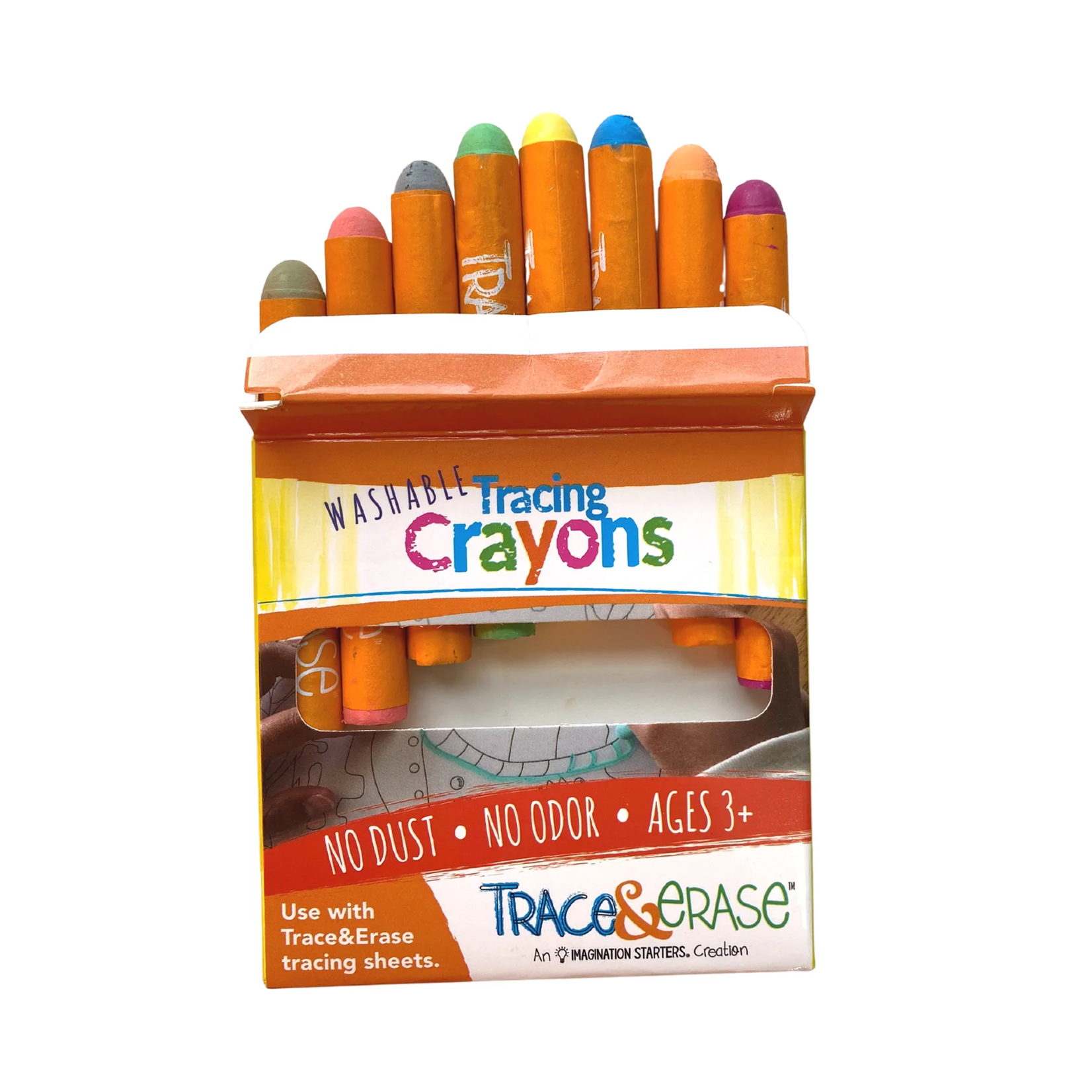 Trace & Erase Crayons 8 pack - The Periwinkle Shoppe