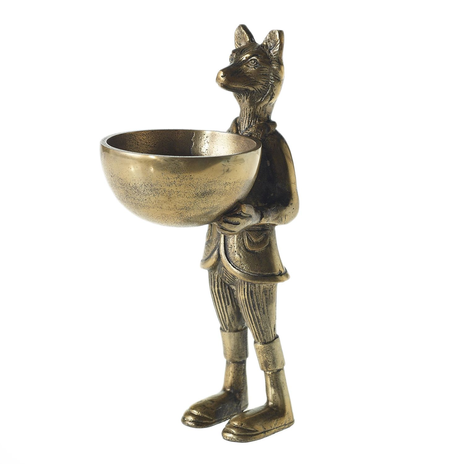 E+E Eloise Fox Dish Stand Accent Decor - The Periwinkle Shoppe
