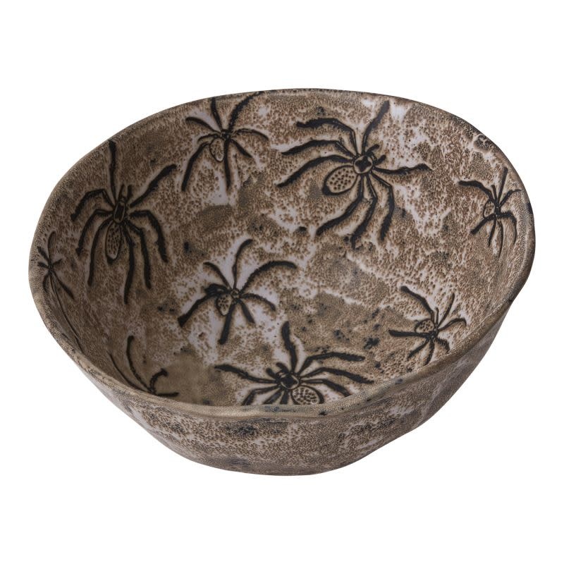 AD - Halloween Creepy Crawler Spider Bowl - The Periwinkle Shoppe