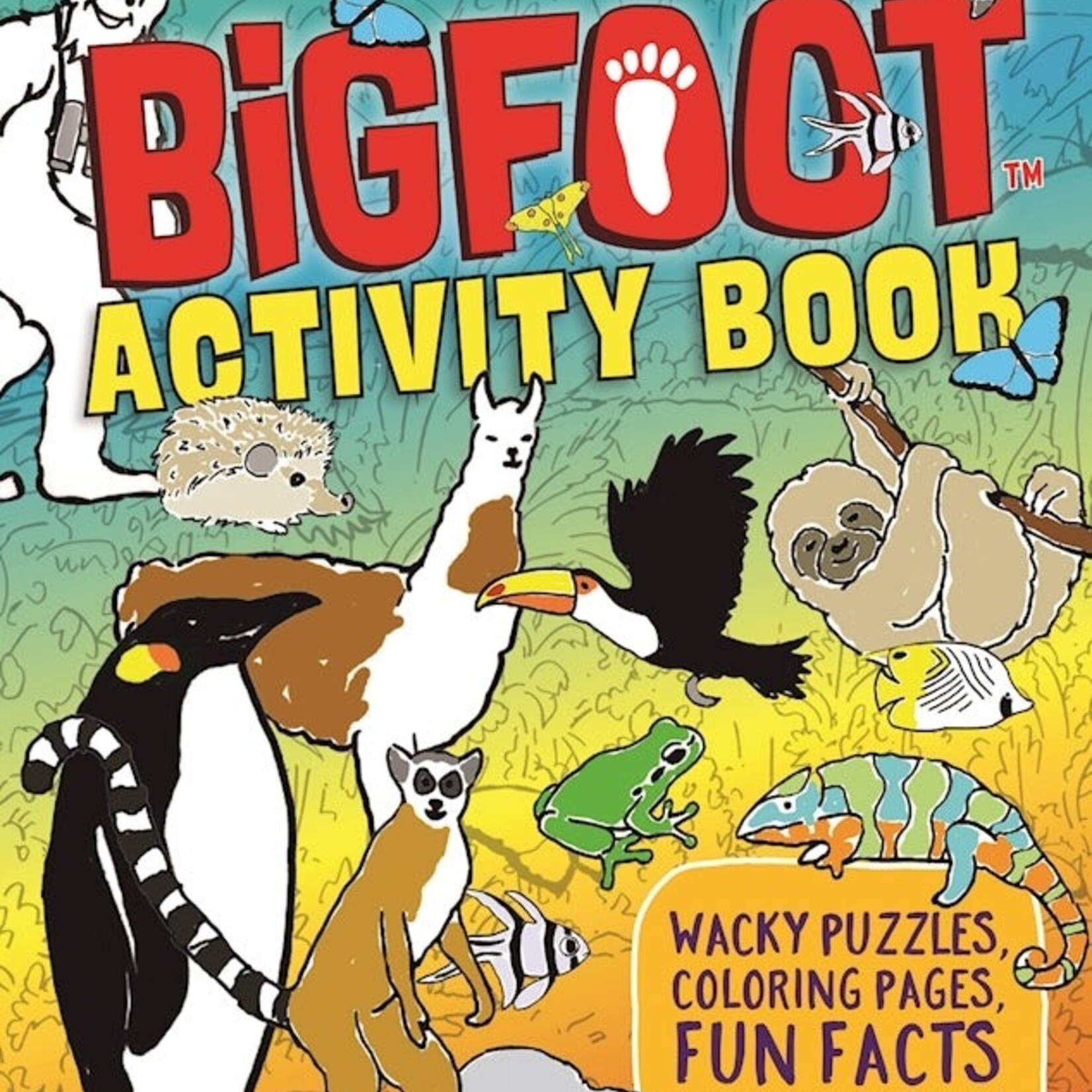 Bigfoot Sasquatch Activity Puzzle Book - The Periwinkle Shoppe
