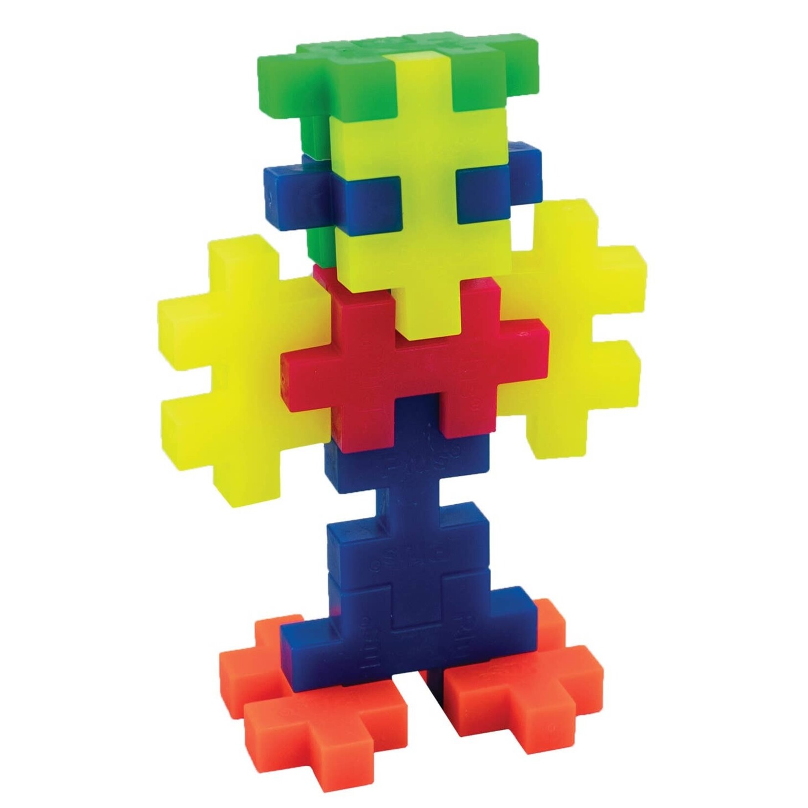 Plus Plus Big Tube Block Set Basic Color and Neon - The Periwinkle Shoppe