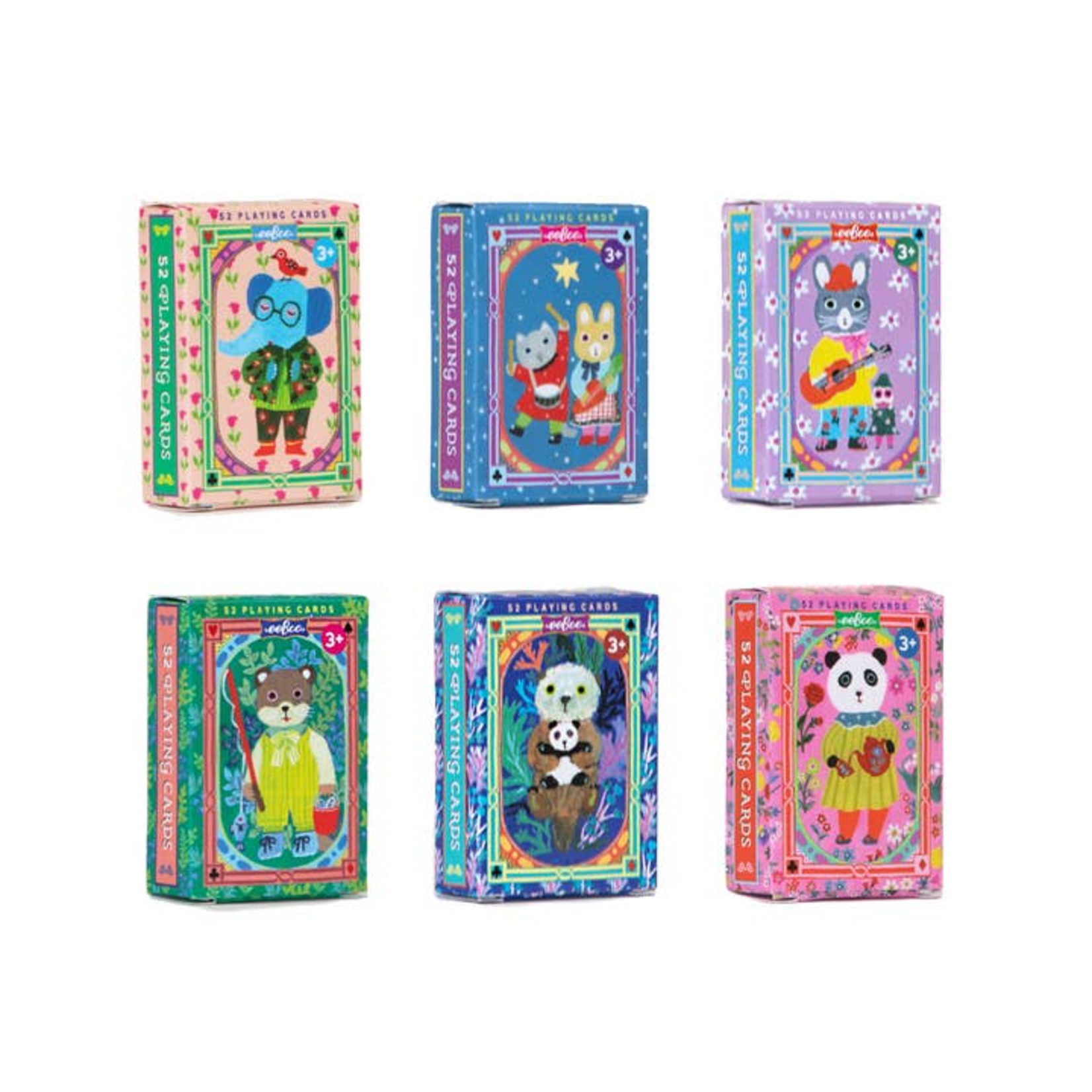 eeboo Yumi Kitagishi Playing Cards Asstd - The Periwinkle Shoppe