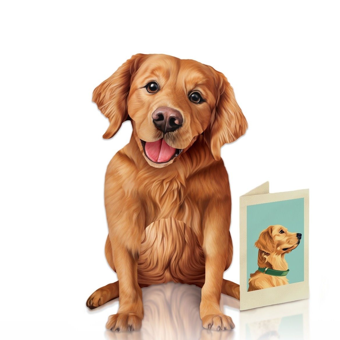 Fresh Cut Paper Pet Pop Up Greeting Card - The Periwinkle Shoppe