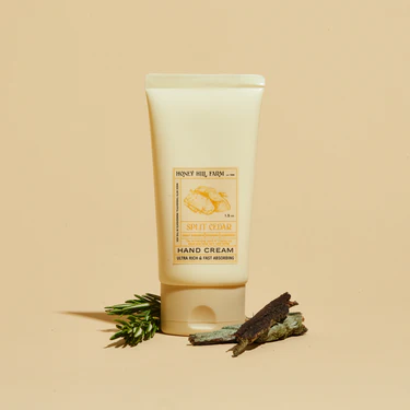 Honey Hill Farm Split Cedar Hand Cream 1.5 oz - The Periwinkle Shoppe